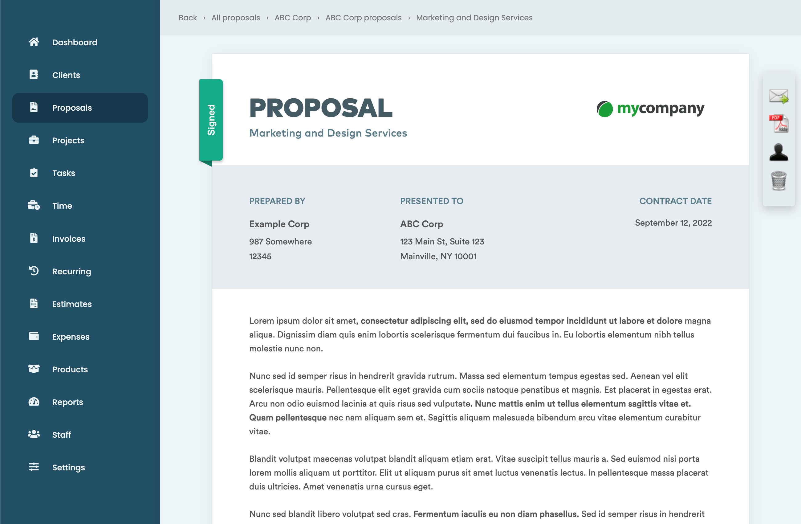 Clientary Features Tour